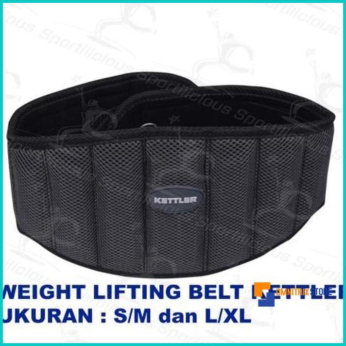 Jual KETTLER WEIGHT LIFTING BELT SABUK ANGKAT BESI BAN ANGKAT BESI ...