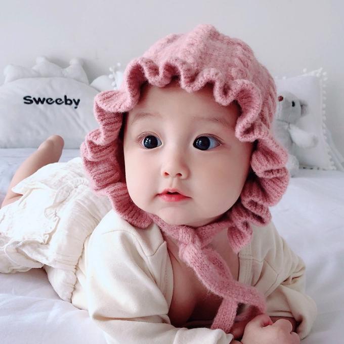 Jual Topi Kupluk Rajut Casual Handmade Aksen Ruffle untuk Bayi ...