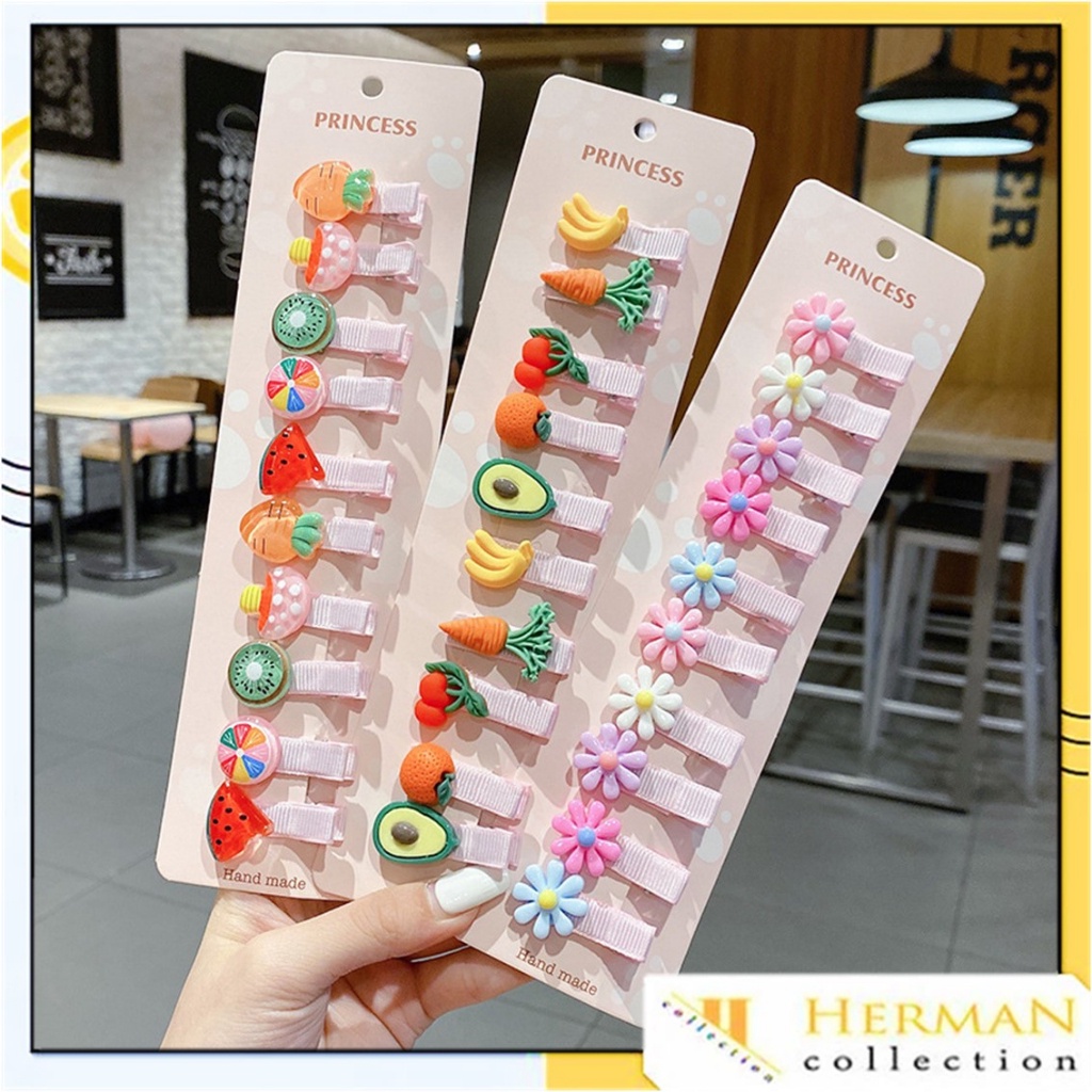 Jual HC Jepit Rambut Anak Motif 3D Aksesoris Rambut Anak Perempuan Lucu ...