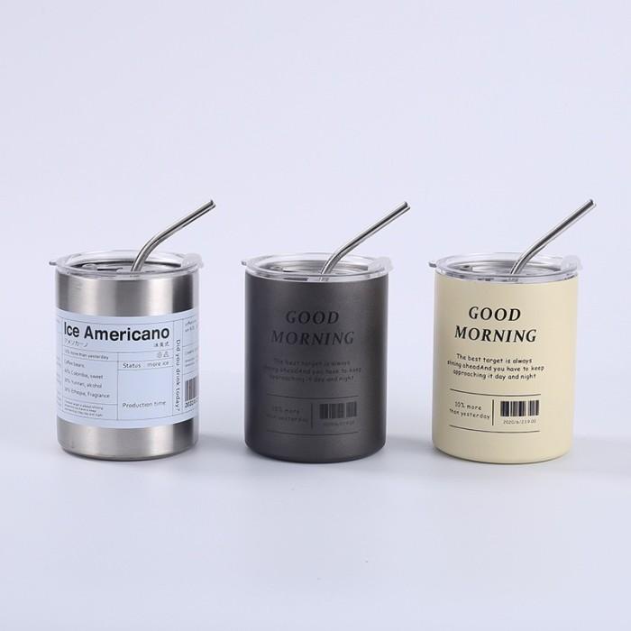 Jual TUMBLR COFFEE TEA ESTETIK STAINLESS STEEL 304 / BOTOL MINUM KOPI ...