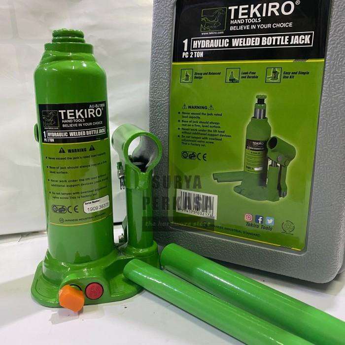 Jual TEKIRO Dongkrak Botol 2 Ton / Hydraulic Jack Tekiro 2T /Dongkrak ...