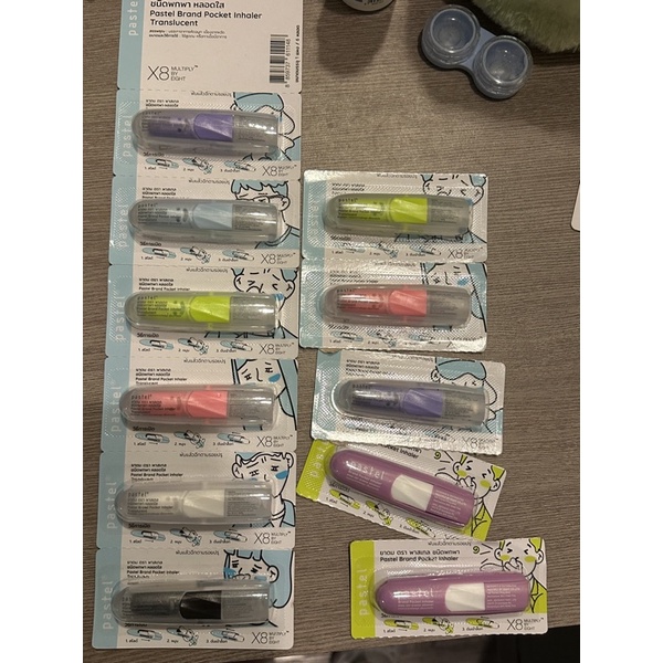 Jual Thailand Inhaler| Pastel Brand Pocket Inhaler Translucent Pastel ...