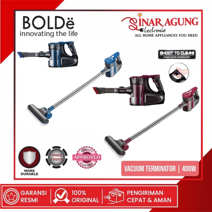 Jual BOLDe Super HOOVER TERMINATOR Vacuum cleaner (100% ORI) | Shopee ...