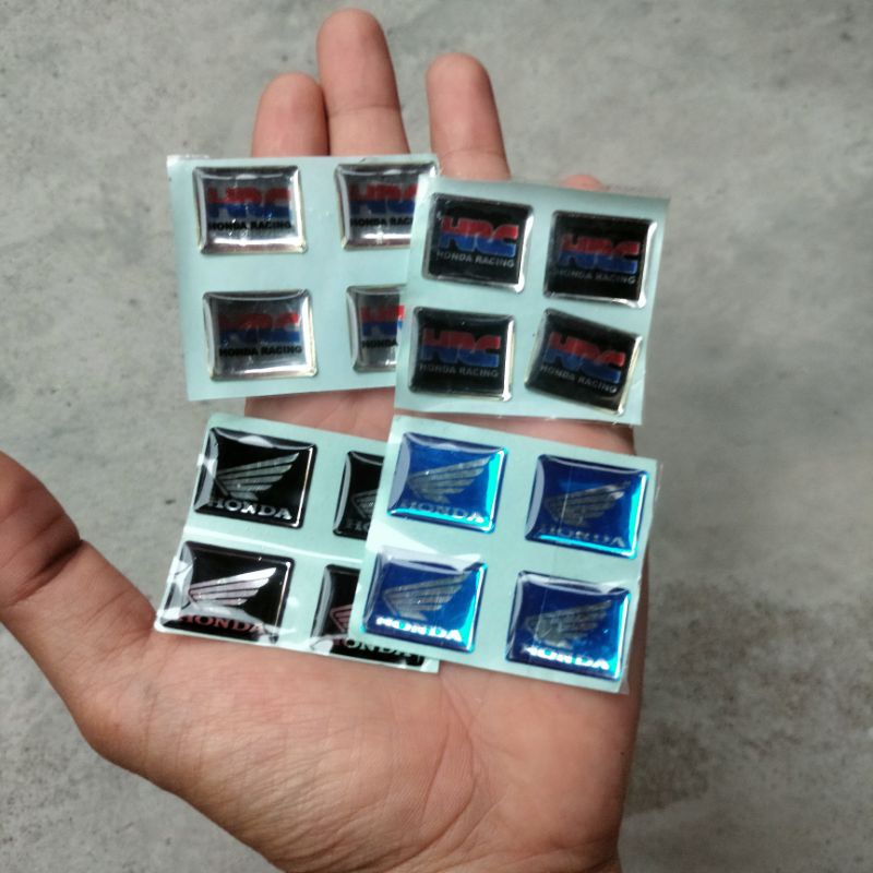 Jual Sticker Timbul Stang Honda Emblem Stang Honda | Shopee Indonesia