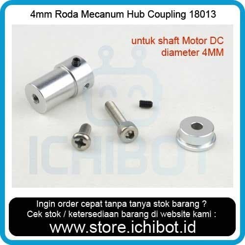 Jual 4mm Roda Omni Hub Coupling Universal 18013 untuk Shaft 4mm ...
