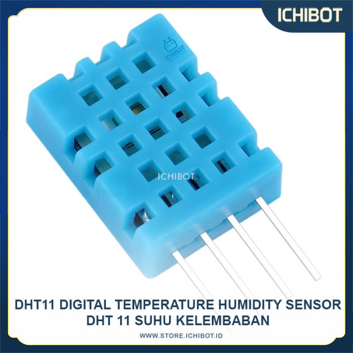 Jual DHT11 Digital Temperature Humidity Sensor DHT 11 Suhu Kelembaban | Shopee Indonesia