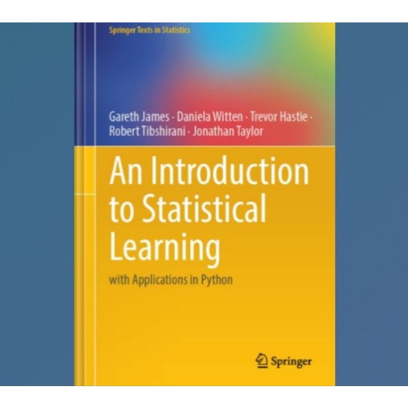 Jual Buku An Introduction to Statistical Learning: with Applications in Python | Shopee Indonesia