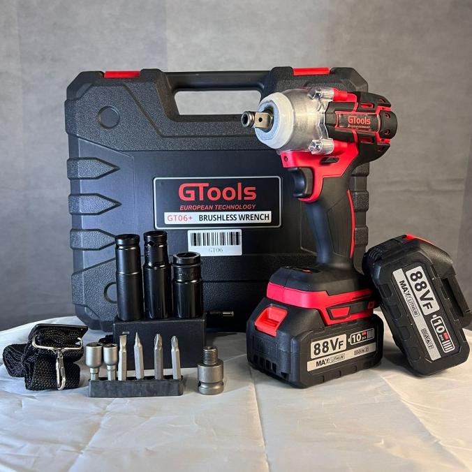 Jual impact wrench GTOOLS EROPA GT06 mesin pembuka baut ban roda truck mob | Shopee Indonesia