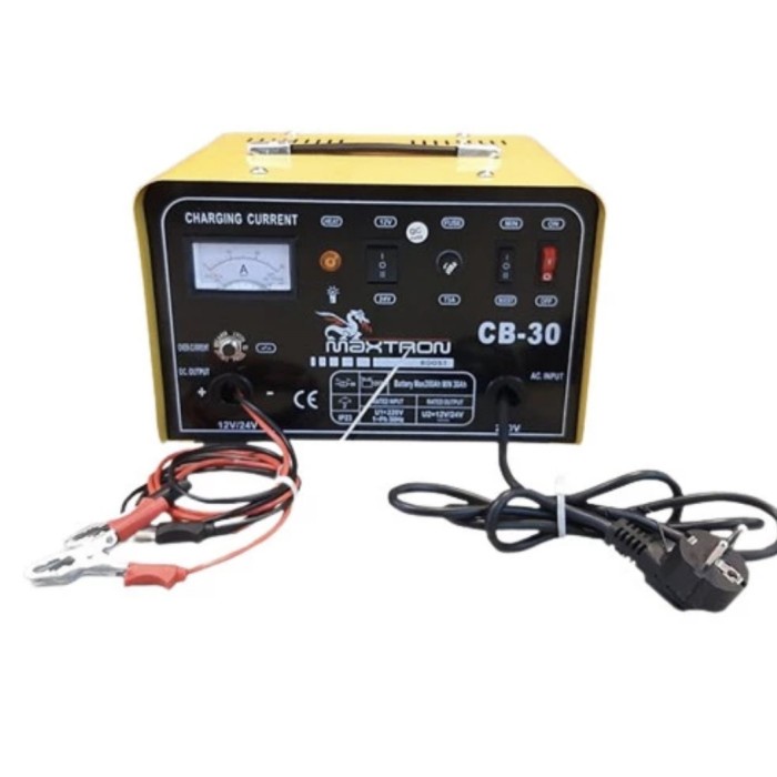 Jual MAXTRON CB 30 Charger AKi - Battery Charger 30A Cas Aki Kering ...
