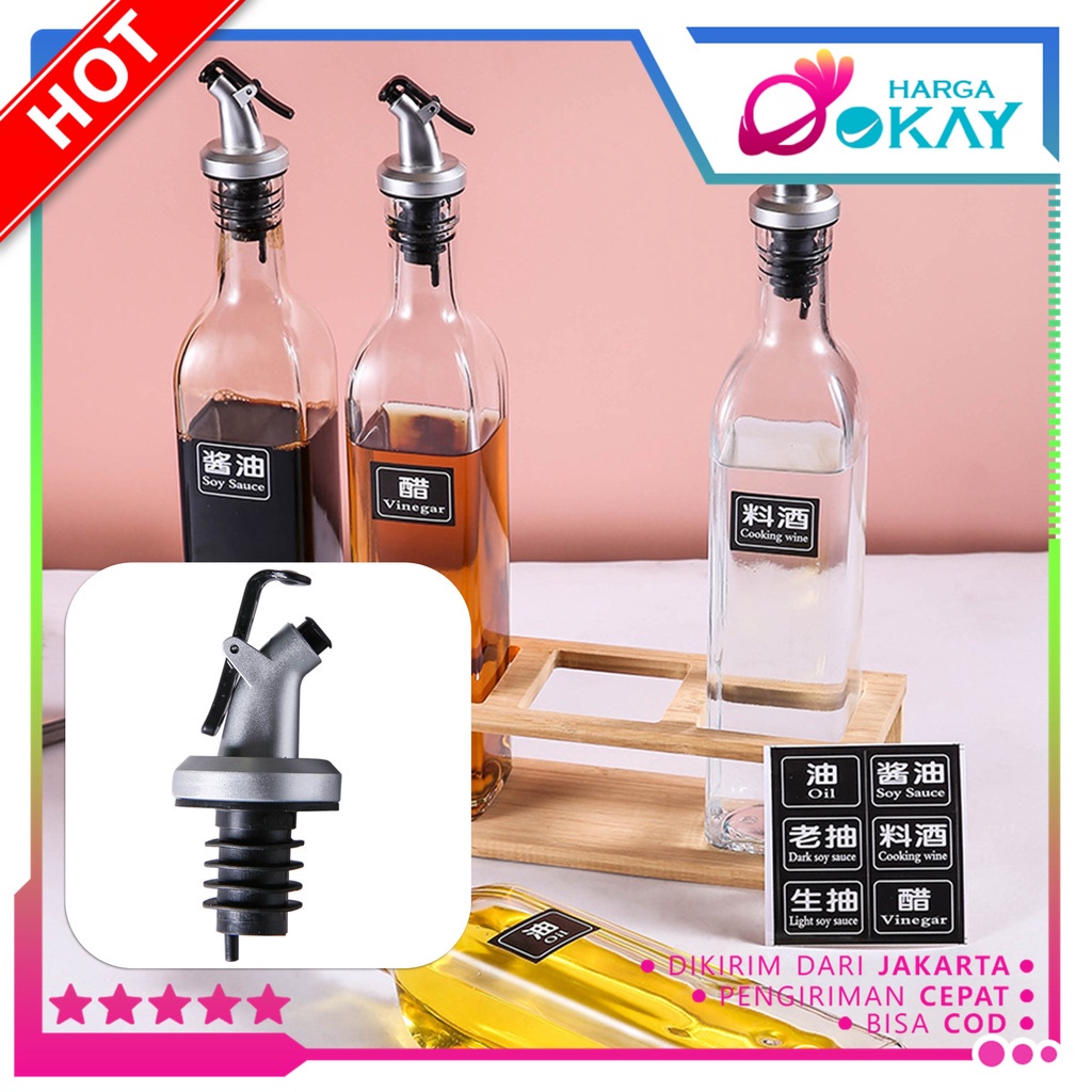 Jual HO Tutup Botol Multifungsi Wine Kecap Madu Sirup Minyak Wine ...