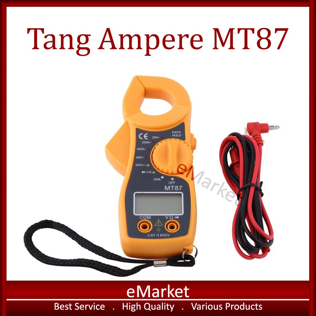 Jual Tang Ampere Digital MT87 ~ Clamp Meter MT 87 ~ Multimeter ~ Amper ...