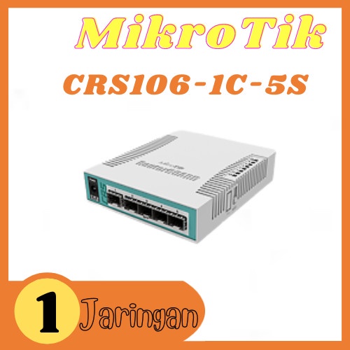 Jual MikroTik CRS 106 1C 5S CRS106-1C-5S | Shopee Indonesia