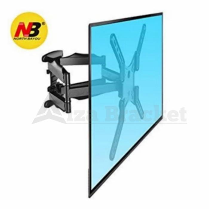 Jual BRACKET TV NORTH BAYOU NB P5 FULL MOTION 60 55 50 43 32 INCH ...