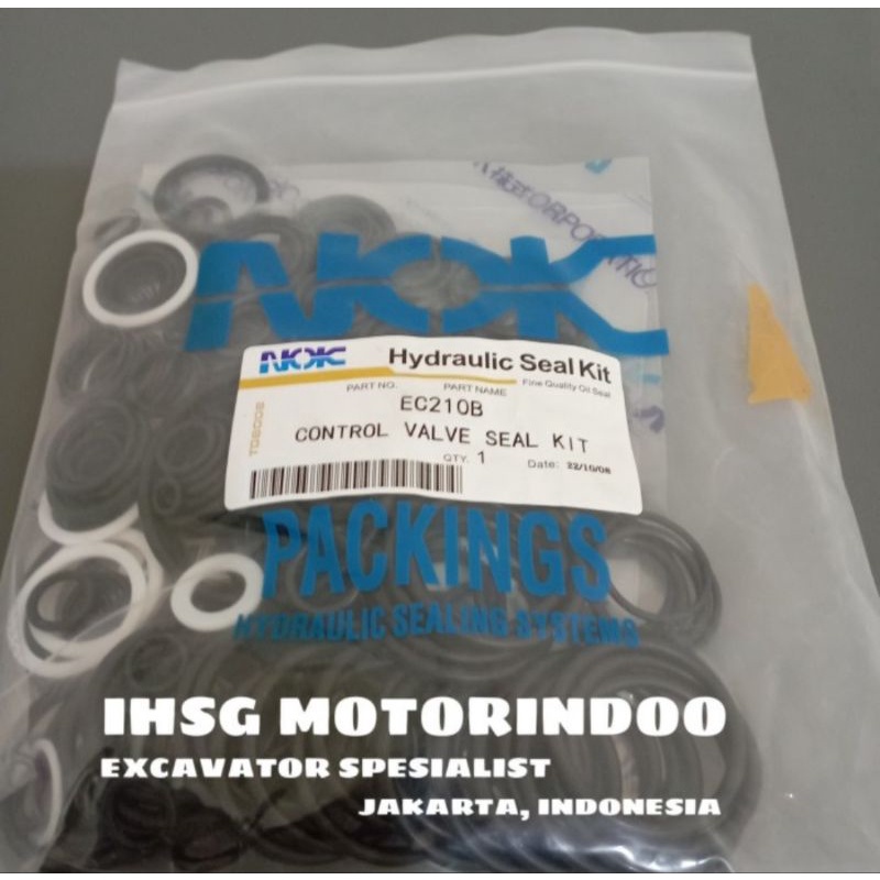Jual SEAL KIT CONTROL VALVE EC210B 1SET SEALKIT OEM | Shopee Indonesia