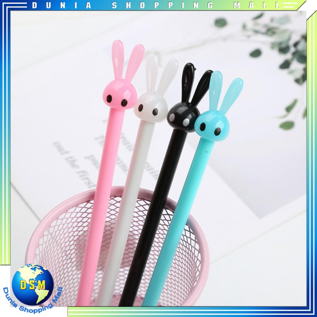Jual DSM Pulpen Pena Bentuk Karakter Kepala Kelinci Bolpen Karakter ...