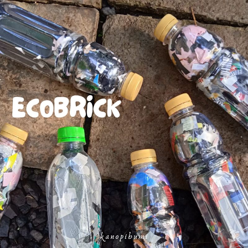 Jual ECOBRICK BOTOL 250 ml / BATA RAMAH LINGKUNGAN / ECO FRIENDLY ...