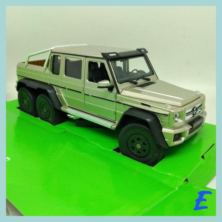 Jual | MLK | DIECAST MERCEDES-BENZ G 63 AMG 6X6 WELLY NEX 1:24 | Shopee ...
