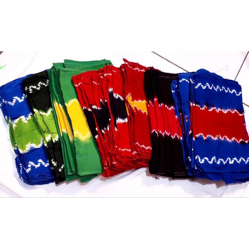 Jual Angkin Jumput 2 Warna Handmade | Shopee Indonesia
