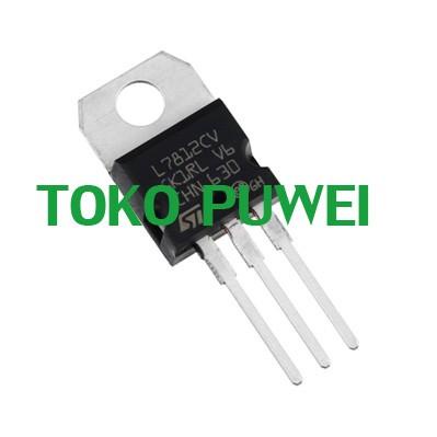 Jual 7812 L7812 L7812CV Positif Voltage Regulator 12V 1.5A TO-220 AZ09 | Shopee Indonesia