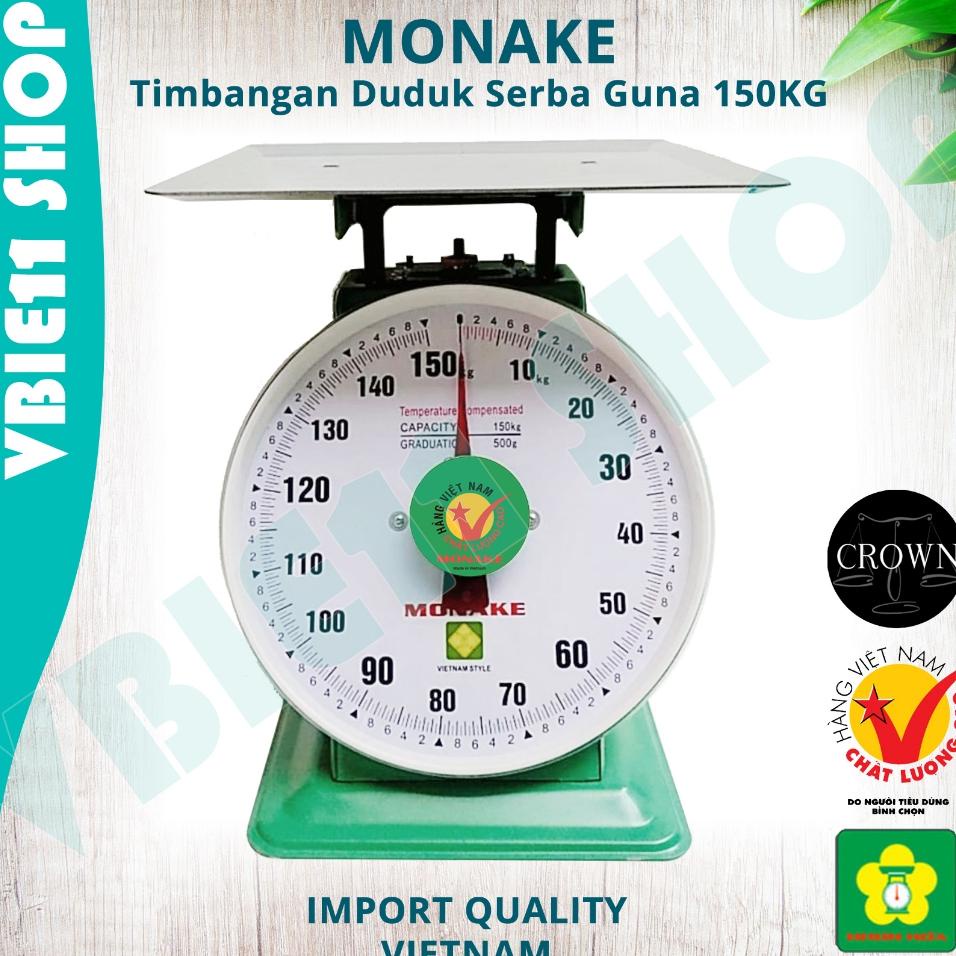 Jual Timbangan Nhno Hoa / Monake Hijau Vietnam Quality 150Kg Besi Stainless Jarum Analog Manual ...