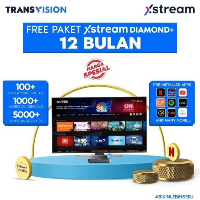 Jual Android Box Transvision XSTREAM 2nd Gen - (Google Certified ...