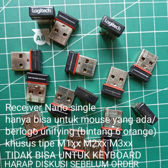 Jual Receiver Nano Mouse Keyard Logitech Unifying Single Original ...