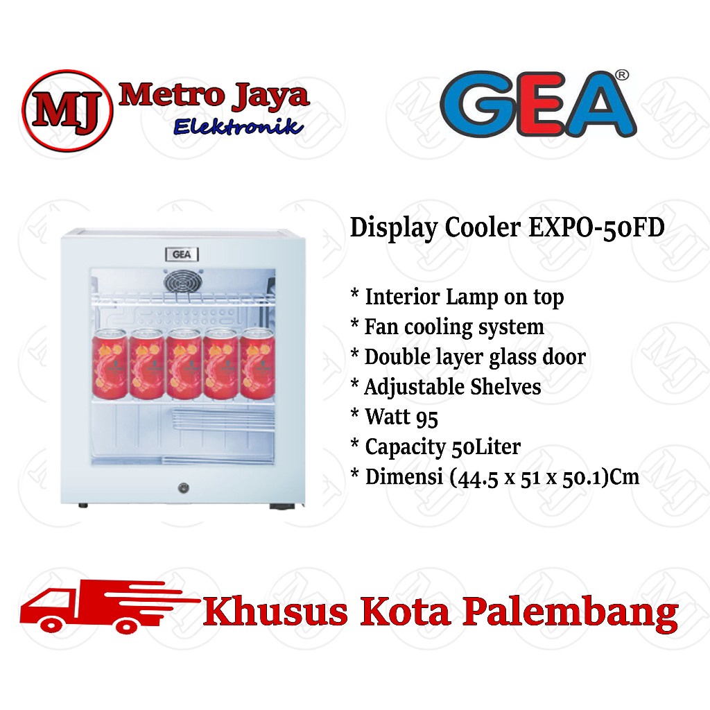Jual SHOWCASE GEA EXPO 50 DISPLAY COOLER Showcase kecil mini | Shopee ...