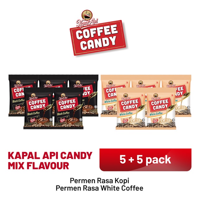 Jual KAPAL API Candy Mix Flavour 10 Bag (50 x 2.7 gr) | Shopee Indonesia