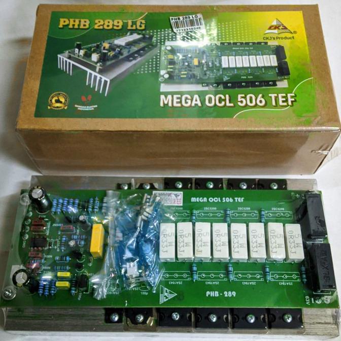 Jual Kit Power Mega Ocl 506 Tef+Tr Final+Heatsink Mono Ckj Kualitas ...