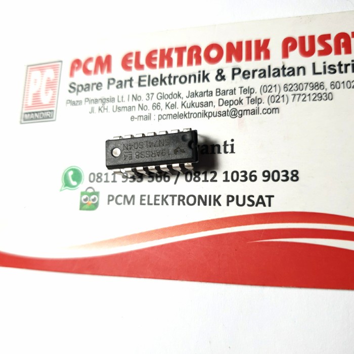 Jual IC TTL 7404 SN74LS04 | Shopee Indonesia