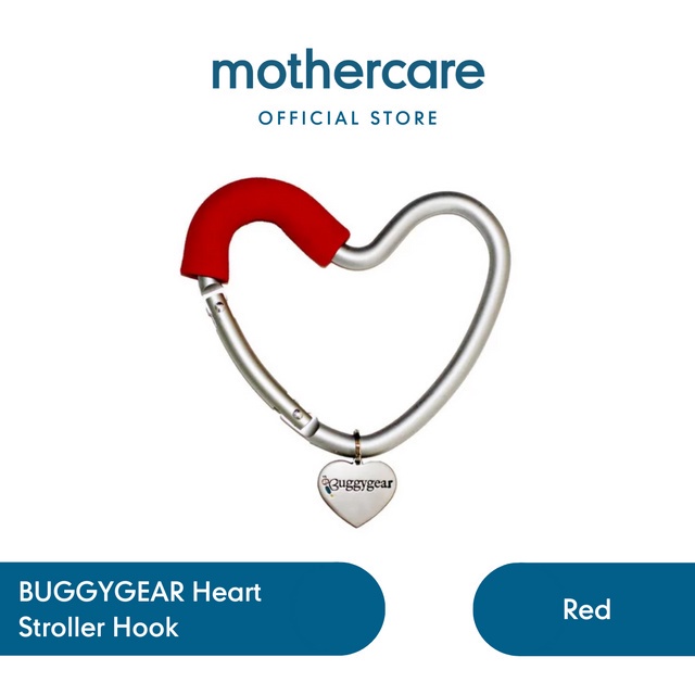 Jual Buggy Gear Heart Stroller Hook Red - Kaitan Stroller (Merah ...
