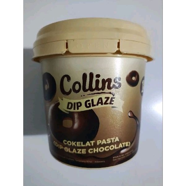 Jual Collins Dip Glaze Cokelat 1kg | Shopee Indonesia