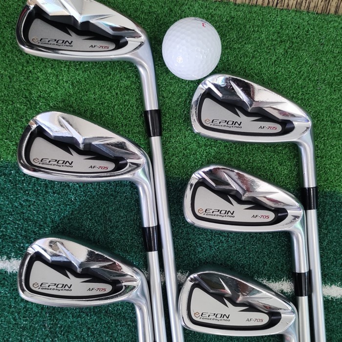 Jual Epon Af 705 Forged By Endo Iron Set 6Pcs 5-9.P Fujikura Mci 60 R ...