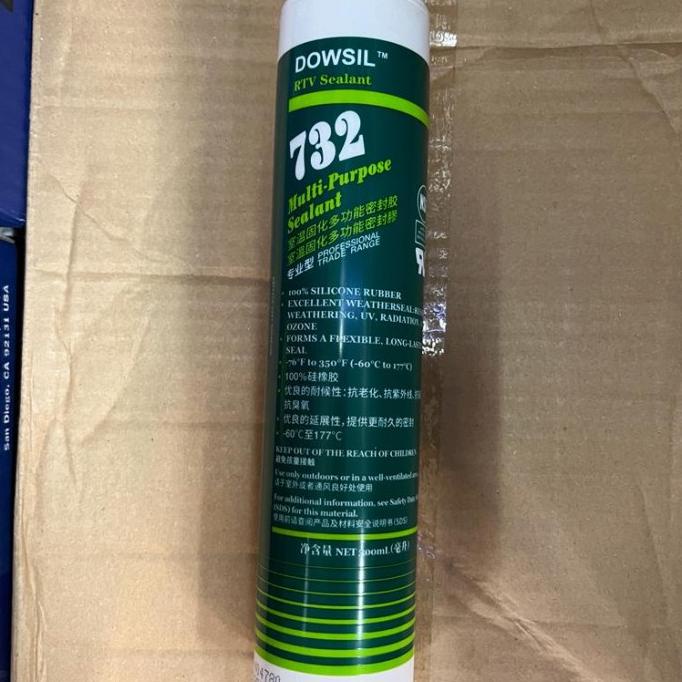 Jual Dow Corning Rtv 732 Clear/ Dowsil 732 Silicone Sealant Clear ...
