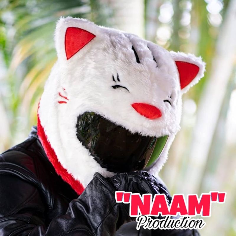 Jual Cover Helm Kucing Putih | Shopee Indonesia
