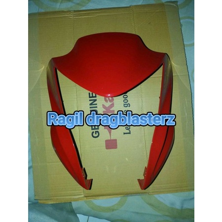 Jual Batok Barong Cover Headlamp Depan Ninja Er6 Er6N 650 Merah ...