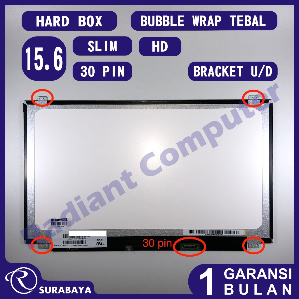 Jual LCD LED Acer Aspire A315-33 A515-41G A515-51 A515-51G | Shopee Indonesia