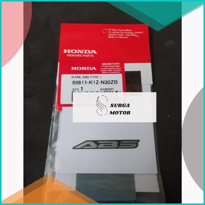 Jual Sticker logo Mark Tempelan Tulisan ABS Type 1 Honda PCX 160 2021 ...