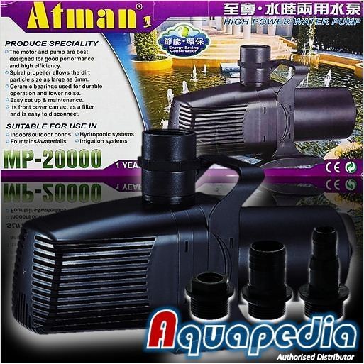Jual ATMAN MP-20000 POMPA AIR SUBMERSIBLE POND PUMP | Shopee Indonesia