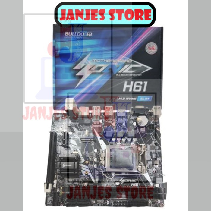 Jual MOTHERBOARD H61 BULLDOZER MOBO SOCKET 1155 INTEL H61 GEN 2 3 ...