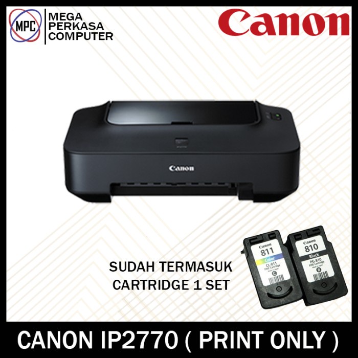 Jual Canon Inkjet Printer PIXMA iP2770 Single Function (A4) | Shopee ...