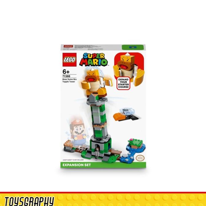 Jual LEGO Super Mario 71388 Boss Sumo Bro Topple Tower Expansion Set ...