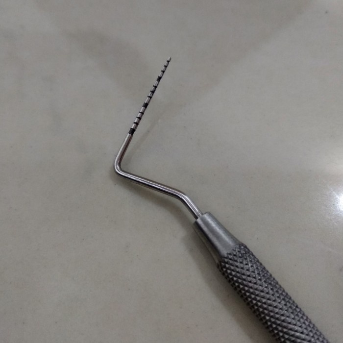 Jual Probe Who Probe Unc Dental Periodontal Dua Sisi Pakistan Senshan ...