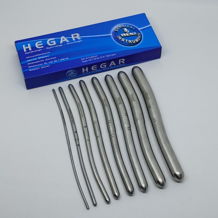 Jual Alat medis Hegar Uterine Dilators Set (8pcs) - Renz Instruments ...