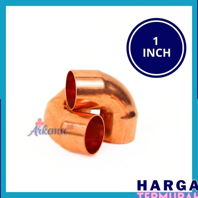 Jual Produk Unggulan] ELBOW TEMBAGA 1" | ELBOU TEMBAGA FITTING PIPA 1 ...