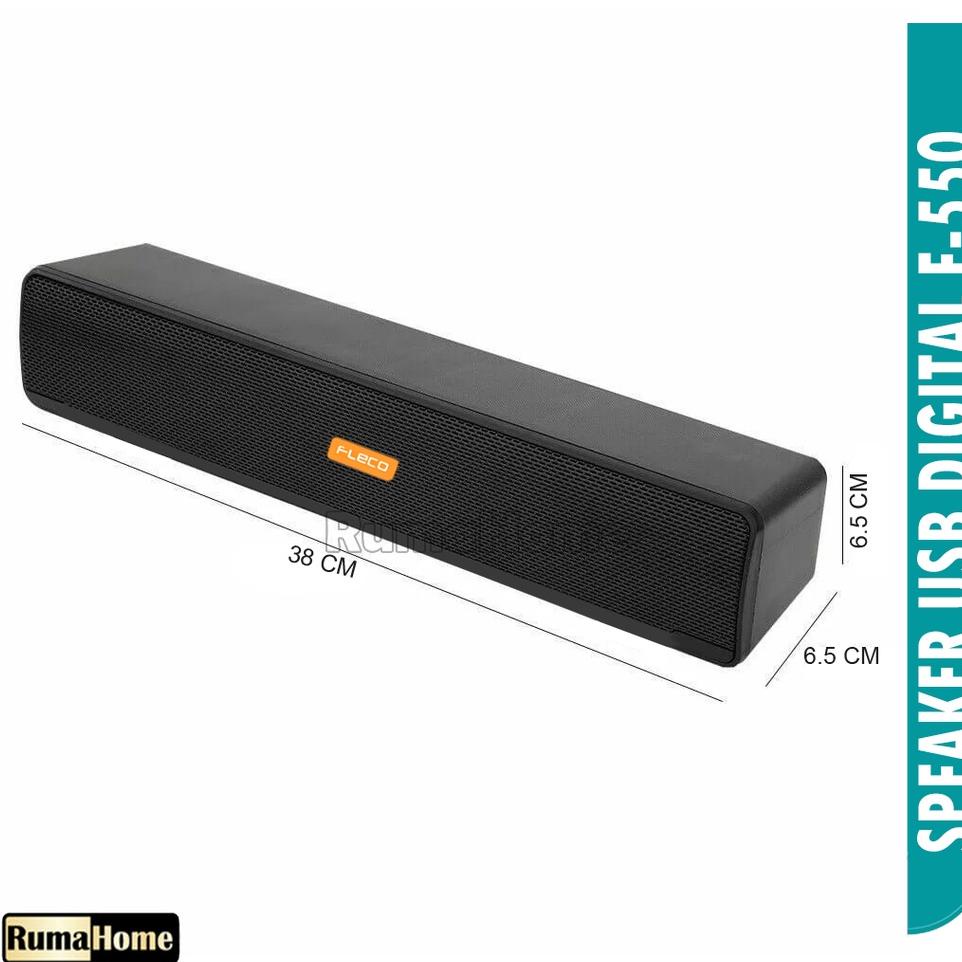 Jual Speaker Soundbar Laptop / Pc / Gang Bass Portable, Power Full Ni ...