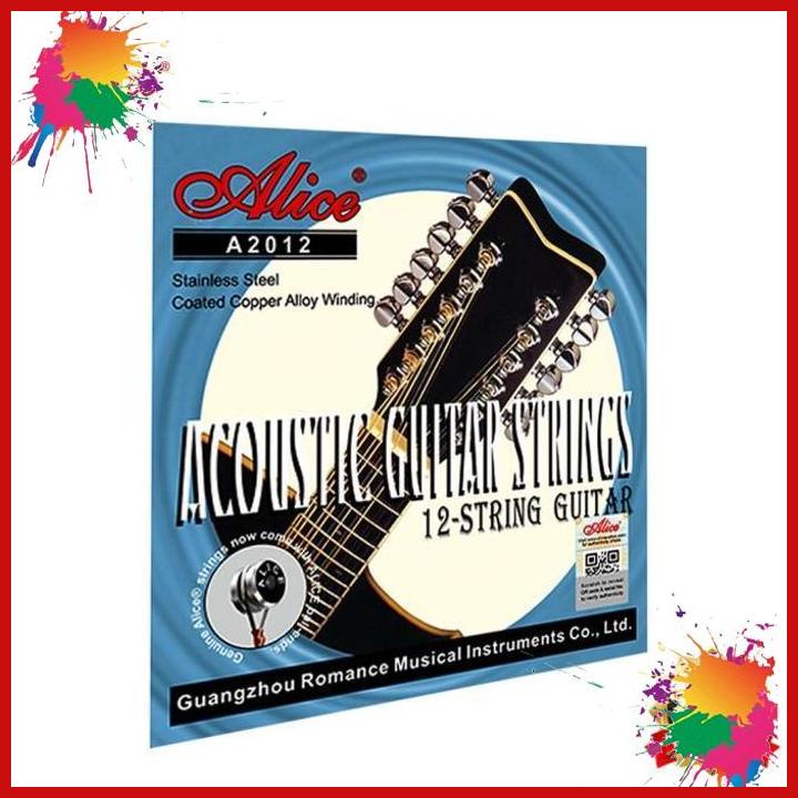 Jual senar gitar akustik 12 strings alice a2012 acoustic original [sam ...