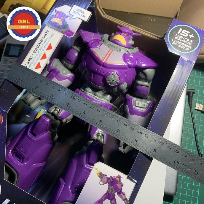 Jual Mattel Disney And Pixar Lightyear Blaster Attack Zurg Shopee 0789