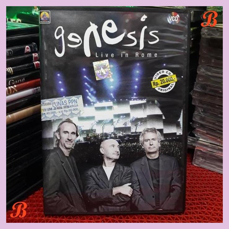 Jual | FAC | VCD LIVE IN ROME GENESIS 100 % ORIGINAL ASLI BARU. | Shopee Indonesia