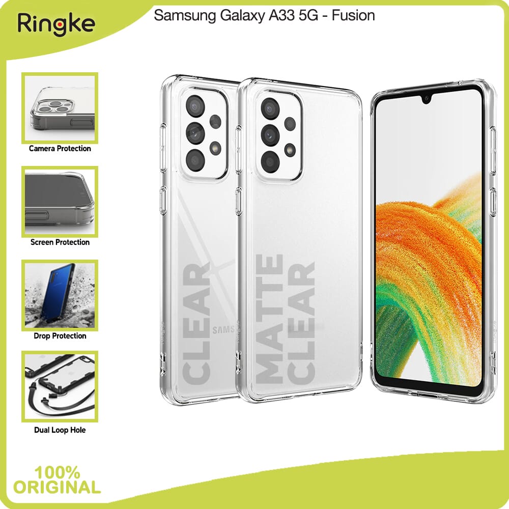 Jual Ringke A33 5G Fusion Casing Military Drop Armor Tahan Banting ...